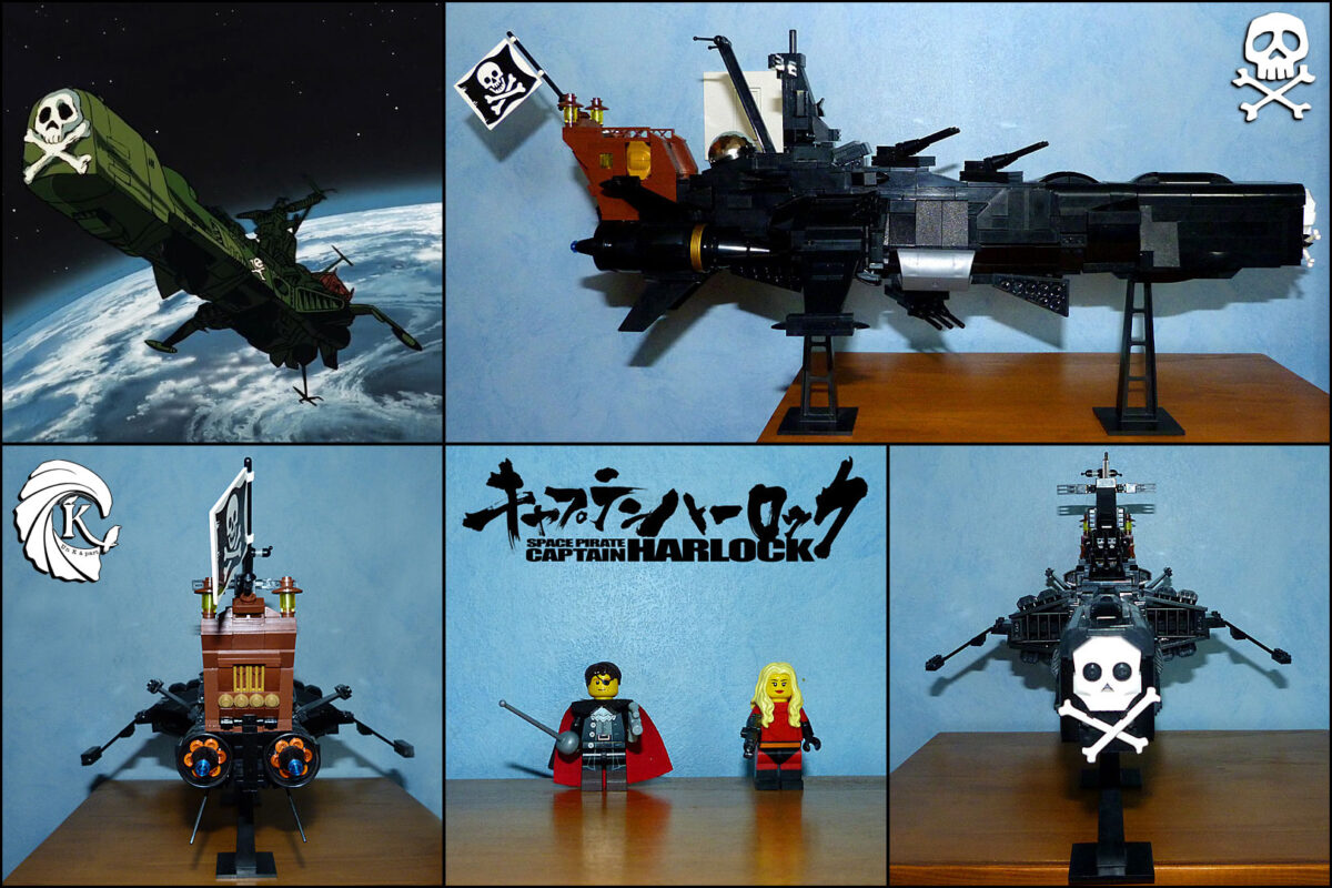 L’Arcadia d’Albator en Lego – Un K à part